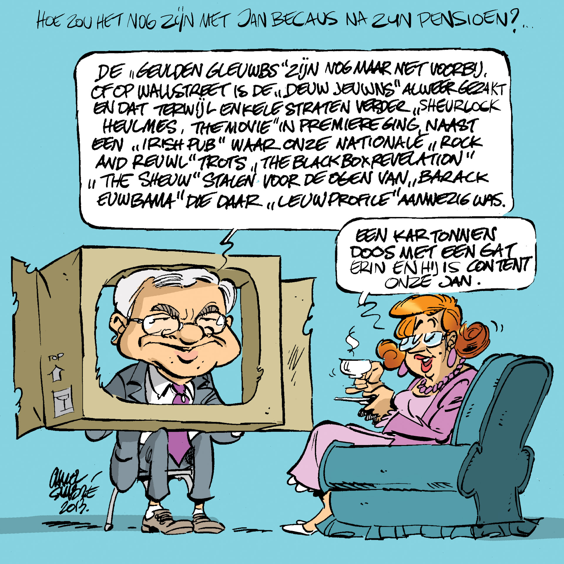 VRT-kijkers missen Jan Becaus