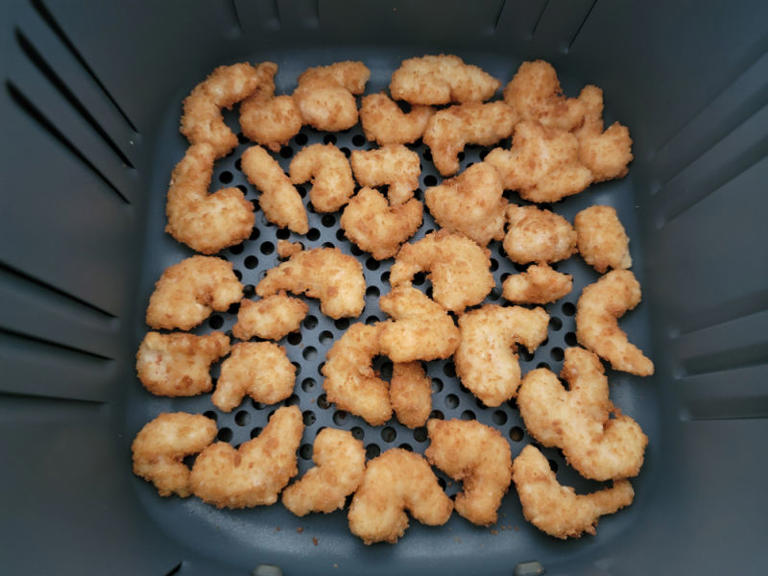 Air Fryer Frozen Popcorn Shrimp