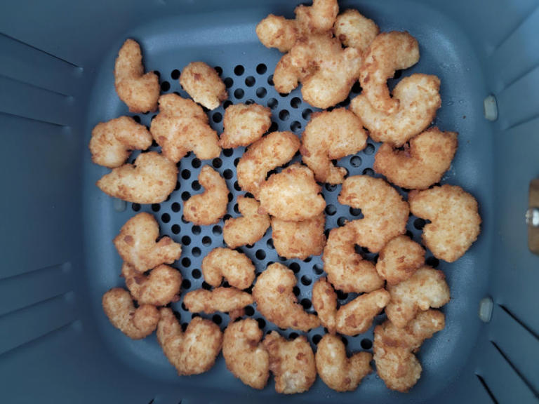 Air Fryer Frozen Popcorn Shrimp