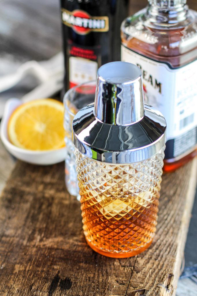 Classic Manhattan cocktail gets a bright citrus upgrade