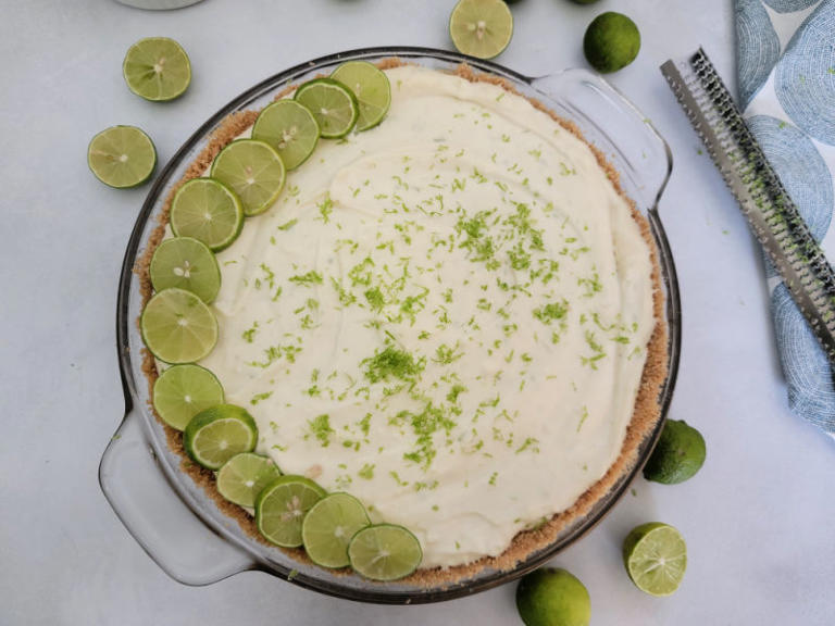 Easy No Bake Key Lime Pie