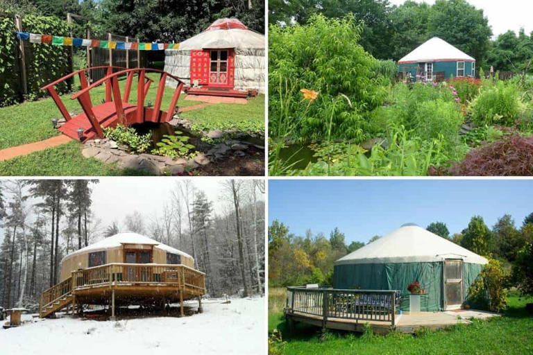 Escape to One of these Enchanting New York Yurts for Your Next Getaway