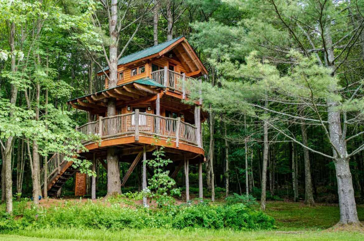 10 Incredible Vermont Treehouse Rentals