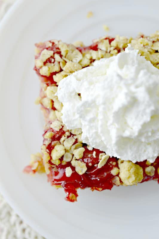 4-ingredient cherry cake bars taste like you spent hours baking