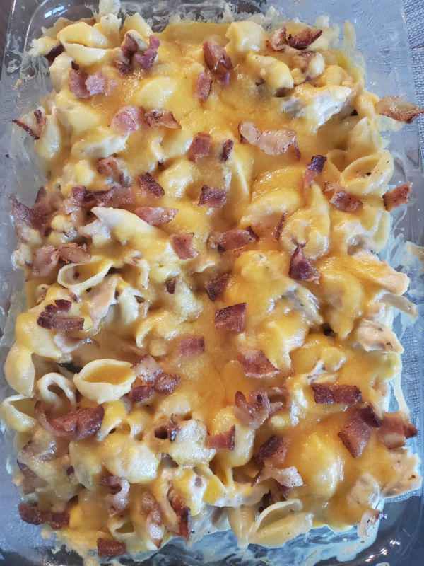 Easy Cheesy Chicken Bacon Ranch Casserole Recipe