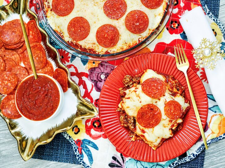 Ravioli Pizza Bake: A Quick and Delicious Dinner Idea