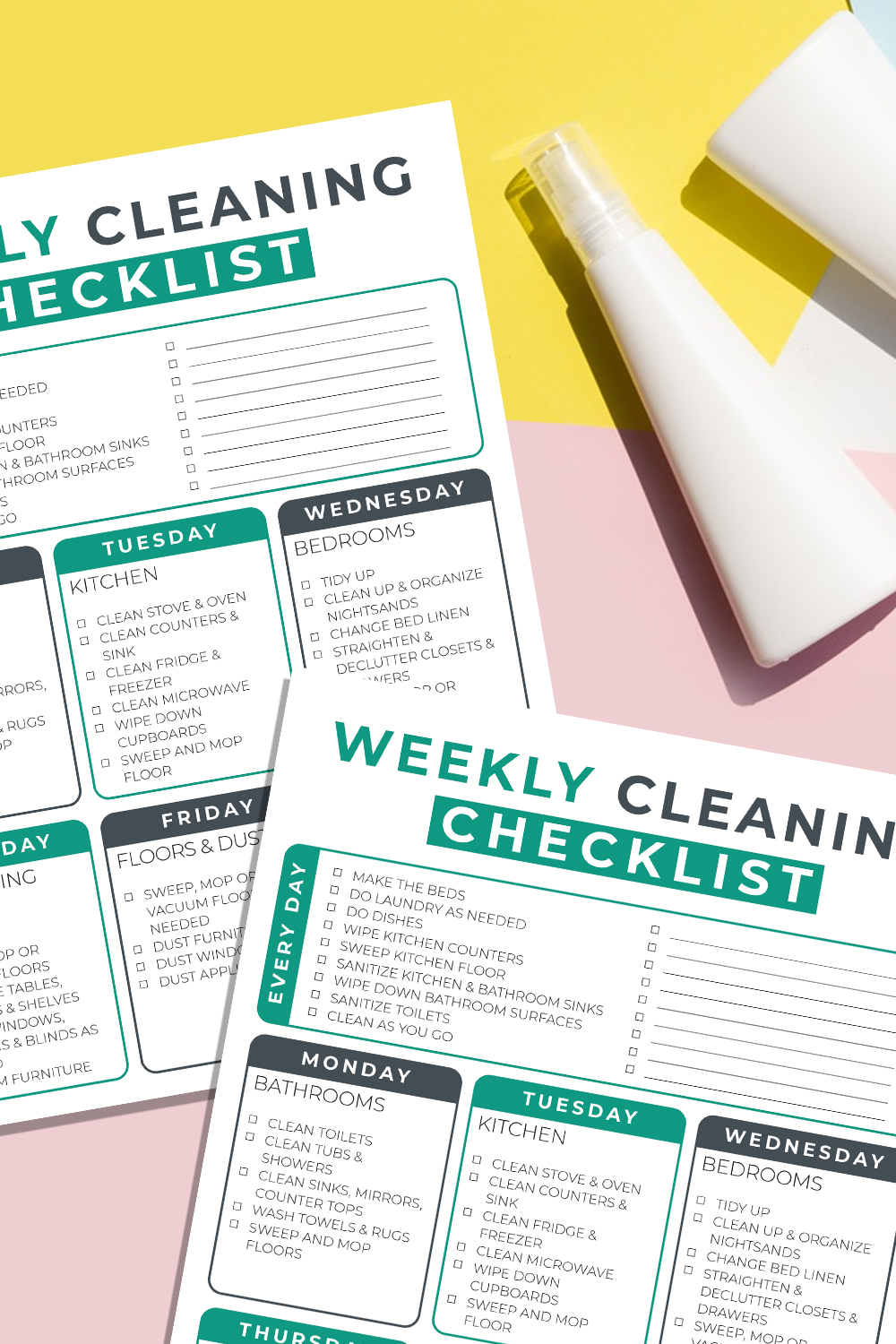 Print Your Free Basic Cleaning Checklist (+ 4 Reasons You Need One)