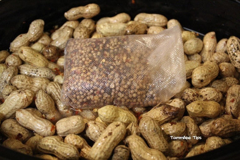 Crock Pot Cajun Boiled Peanuts Recipe