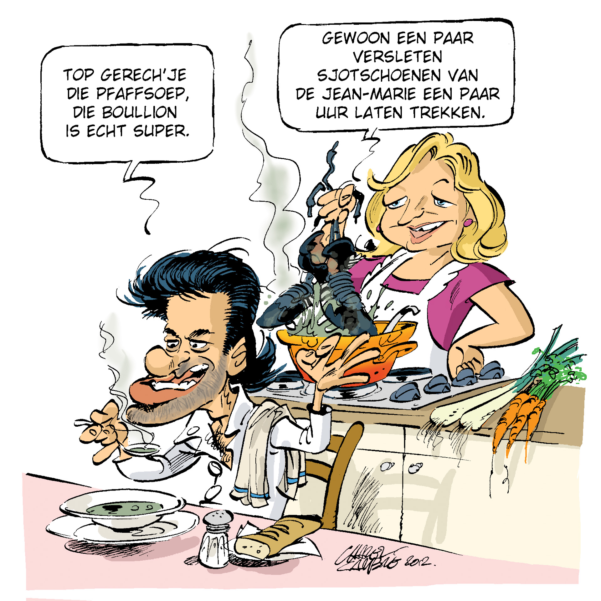 Daarom zitten Harry en Olga in The Sky Is The Limit!