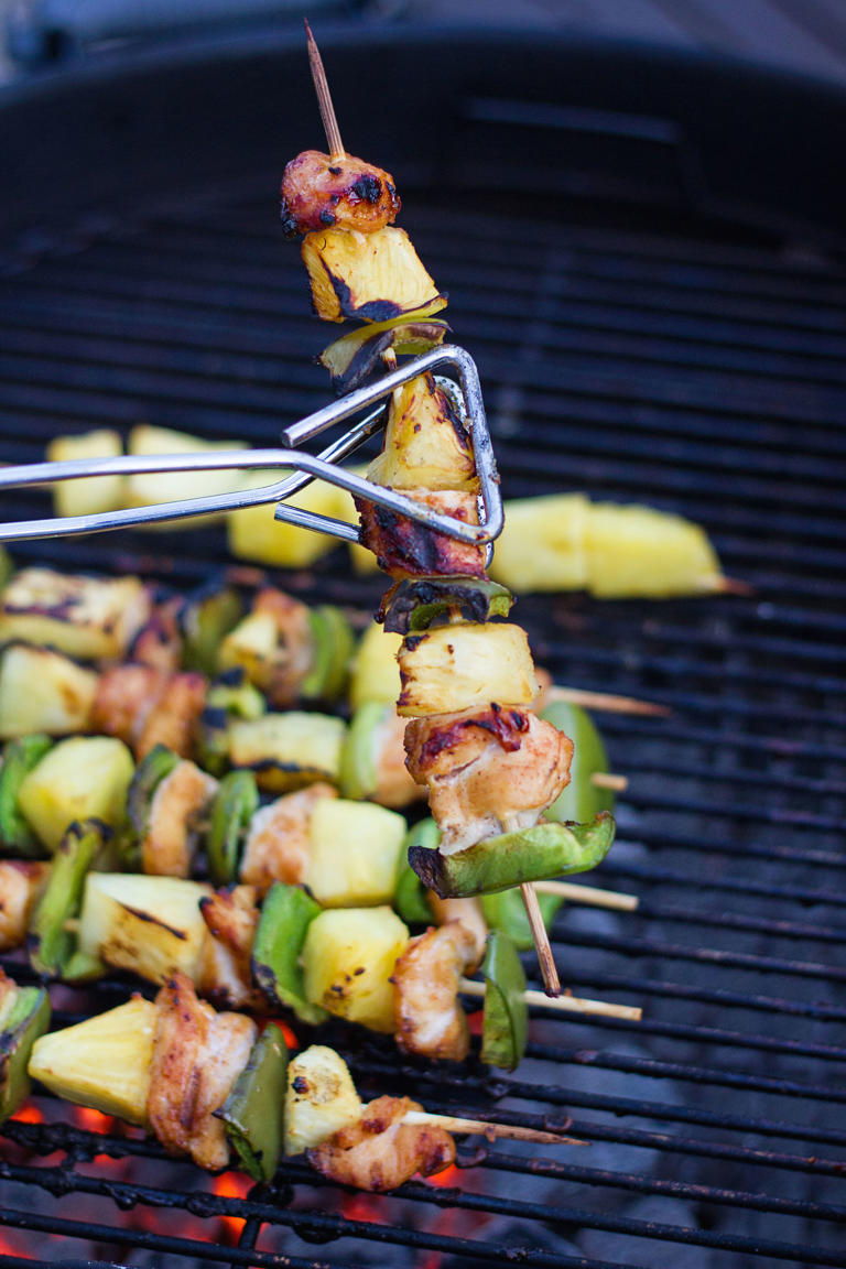 Sweet and Spicy Chicken Skewers