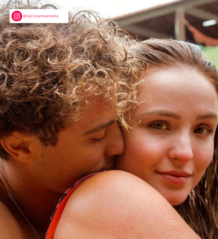 Larissa Manoela e André Luiz Frambach postam foto inspirada em cena de Enrolados! Veja os ...