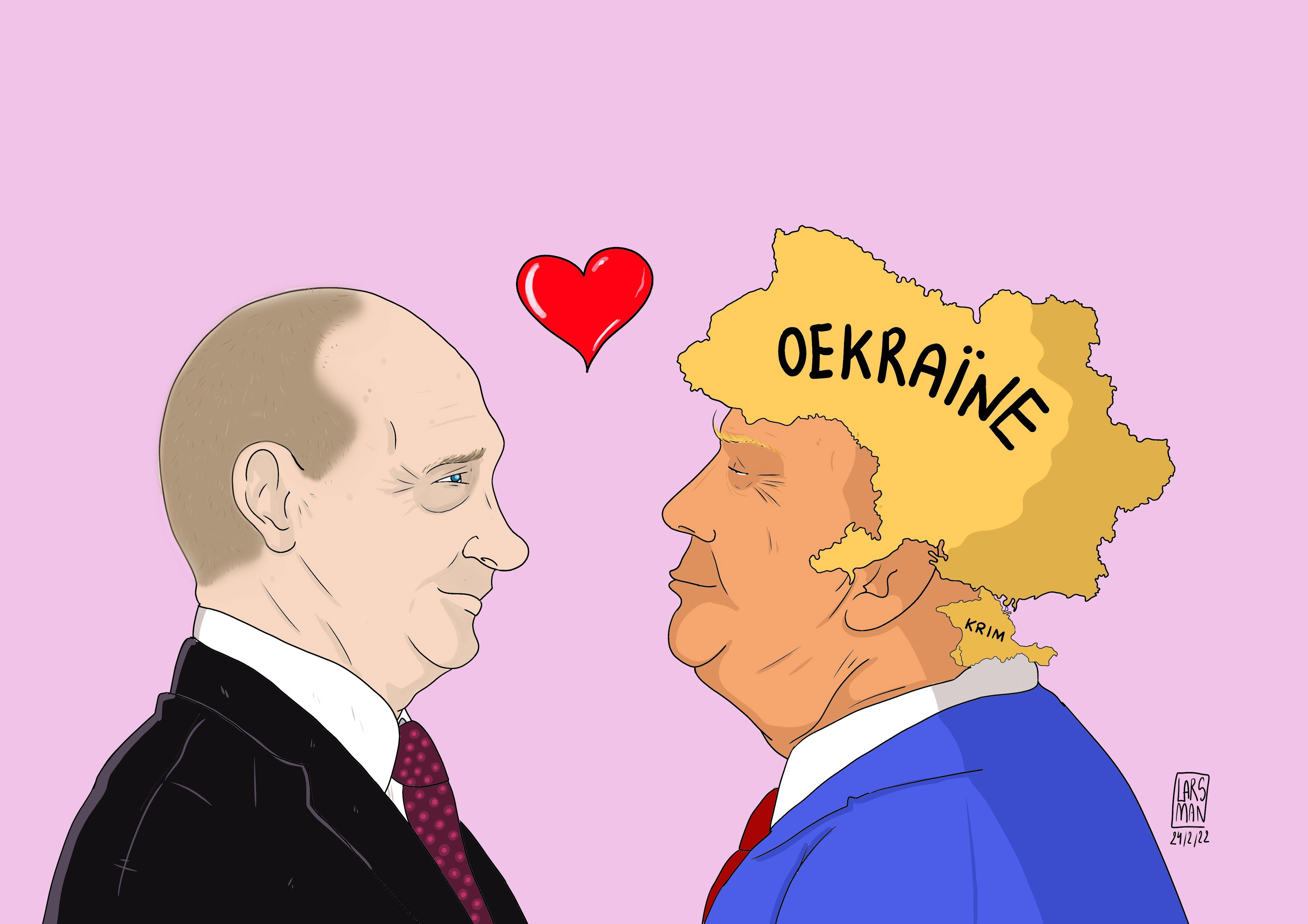 Trump legt nu al contact met Poetin