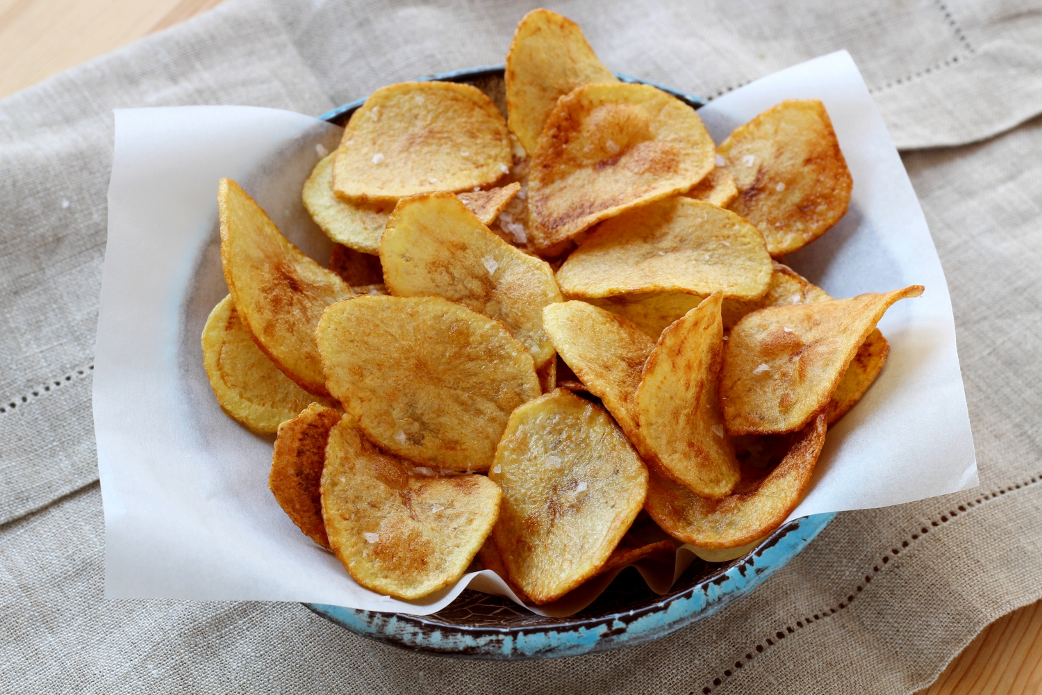 Chips caseiras: mais gostosas, mais saudáveis e mais crocantes que as ...