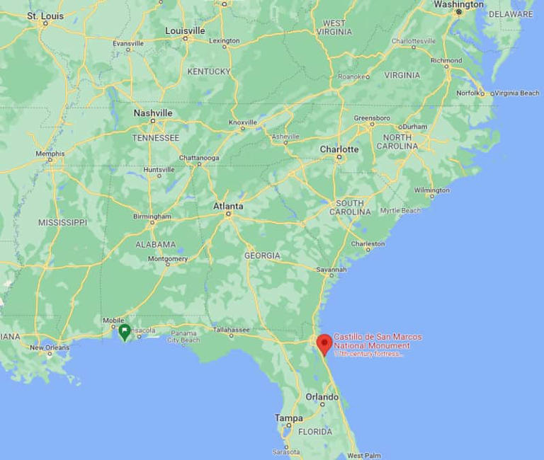 Castillo de San Marcos National Monument - Florida