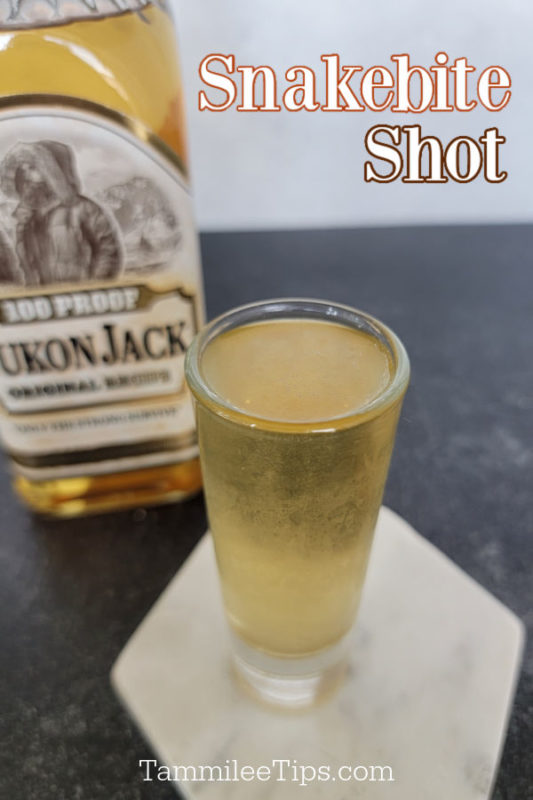 Snakebite Shot Recipe