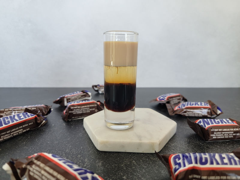 Easy Snickers Shot Recipe