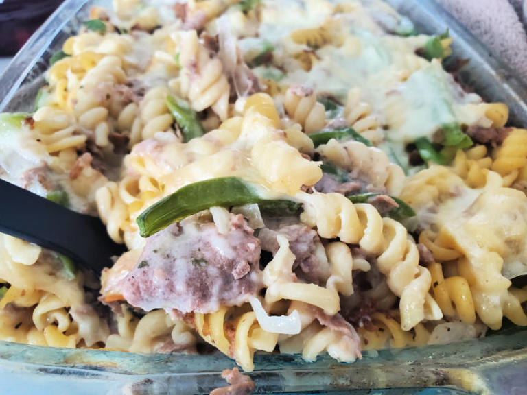 Philly Cheesesteak Casserole Recipe