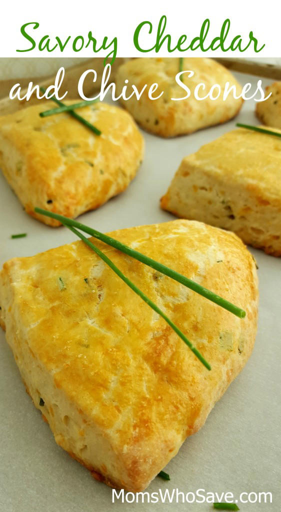Savory Cheddar and Chive Scones (They Pair Perfectly With Any Meal!)