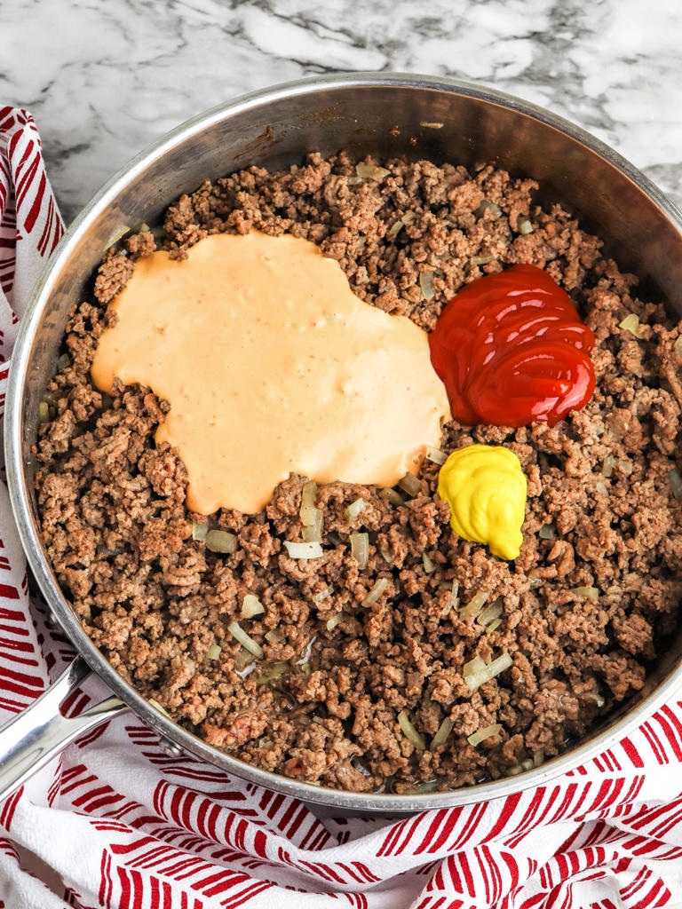 The Easiest Big Mac Sloppy Joes