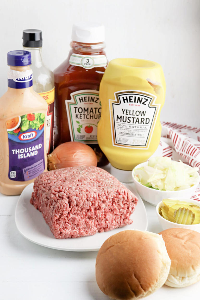 The Easiest Big Mac Sloppy Joes