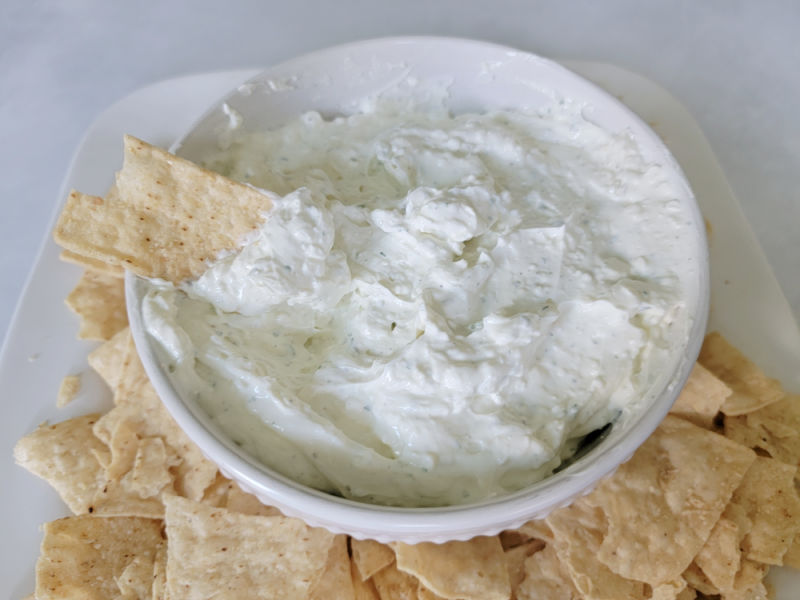 3 Ingredient Creamy Hidden Valley Ranch Dip Recipe
