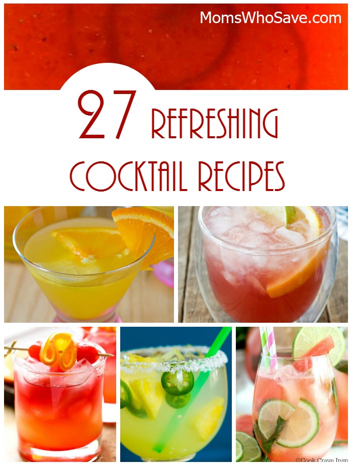 27 Amazing Cocktail Recipes to Try Now