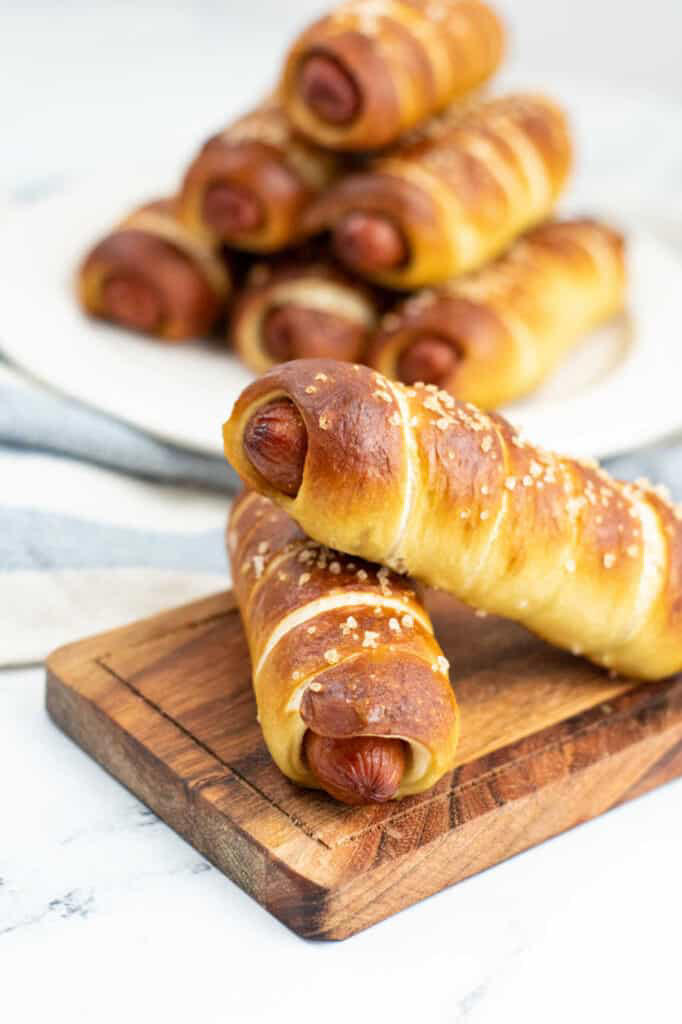Homemade Pretzel Dogs