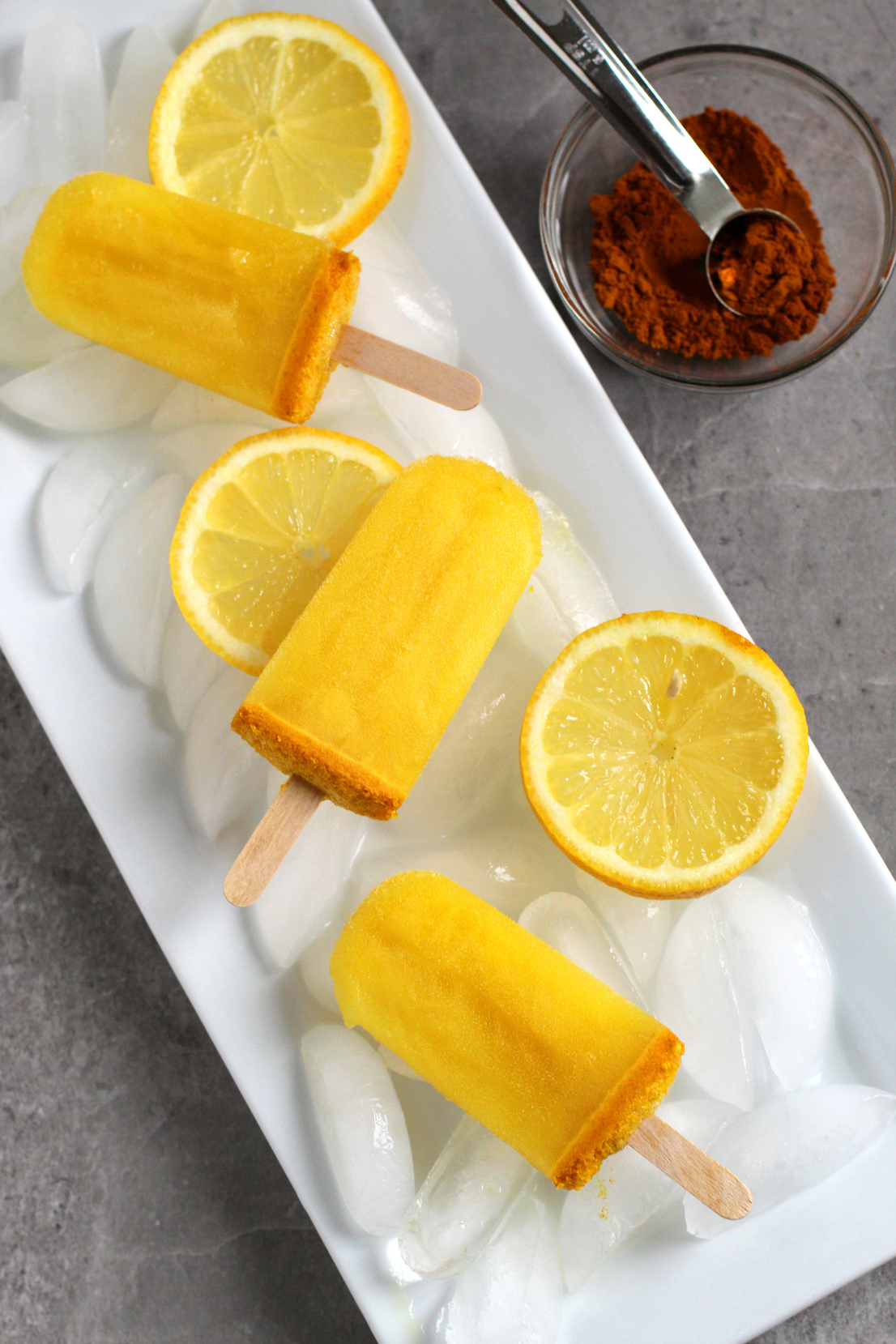 Healthy Lemon Turmeric Popsicles (Anti-Inflammatory) Healthy Lemon Turmeric Popsicles (Anti-Inflammatory)