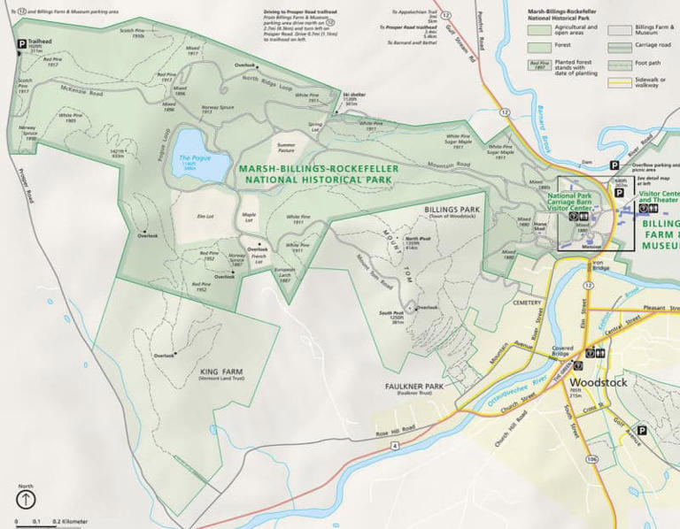 Marsh Billings Rockefeller National Historical Park in Vermont