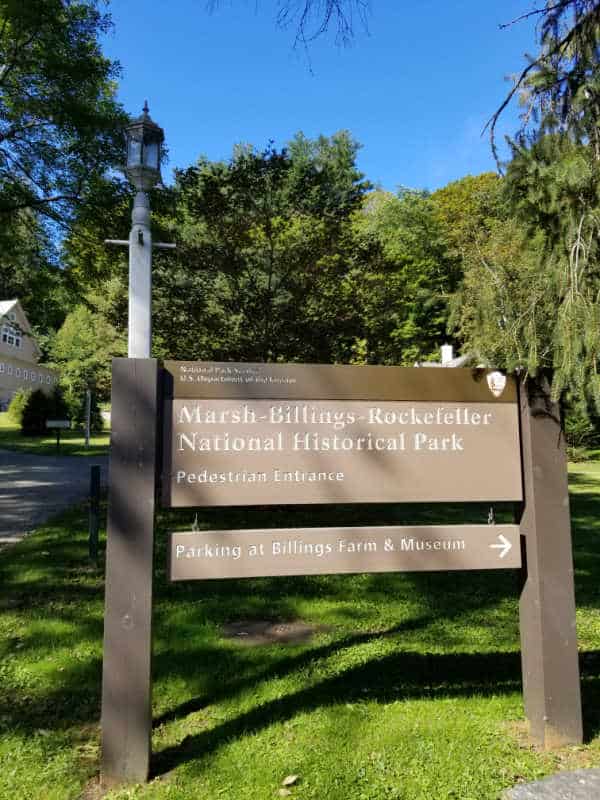 Marsh Billings Rockefeller National Historical Park in Vermont