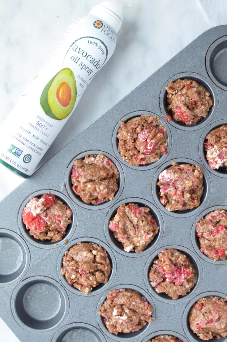 Delicious vegan raspberry muffins