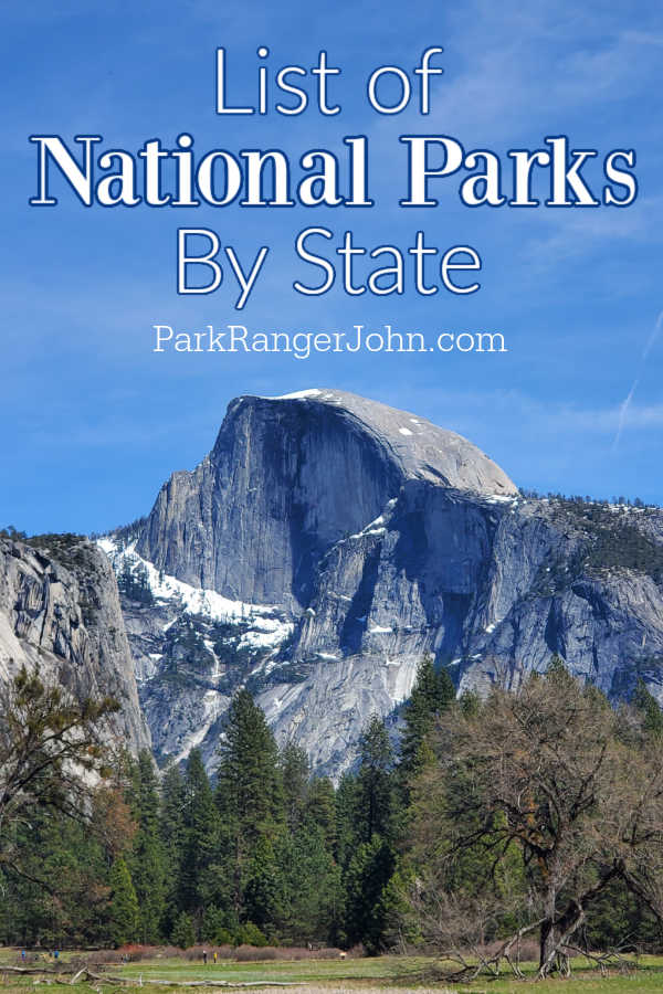 List of National Parks by State