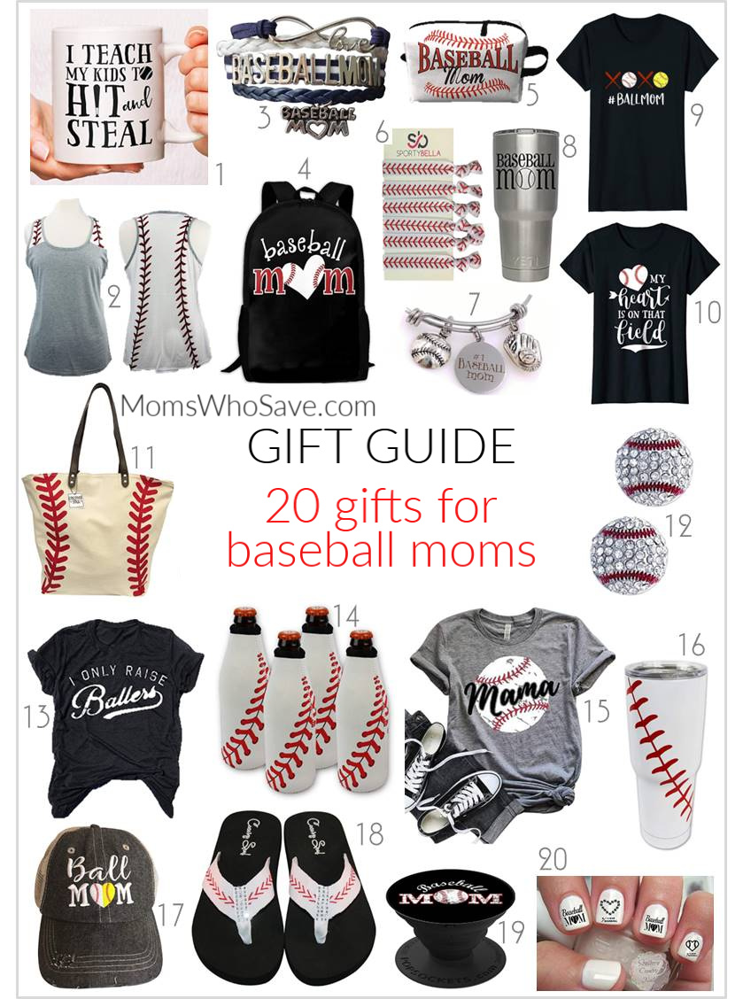 Gift Guide: 20 Gifts for Baseball Moms