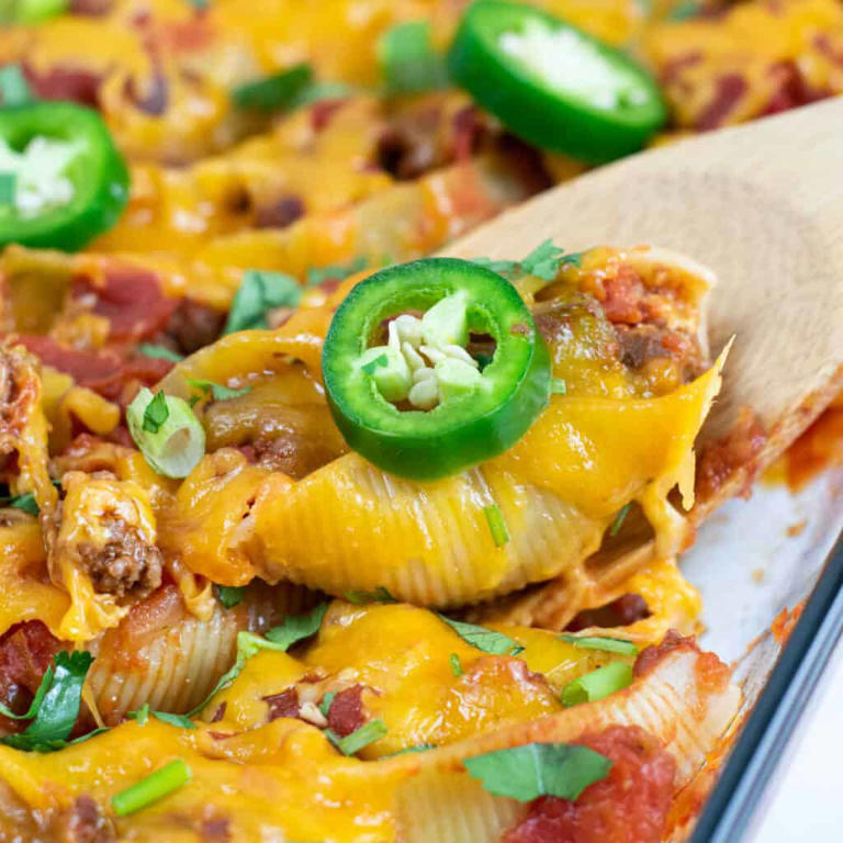 Taco Stuffed Shells