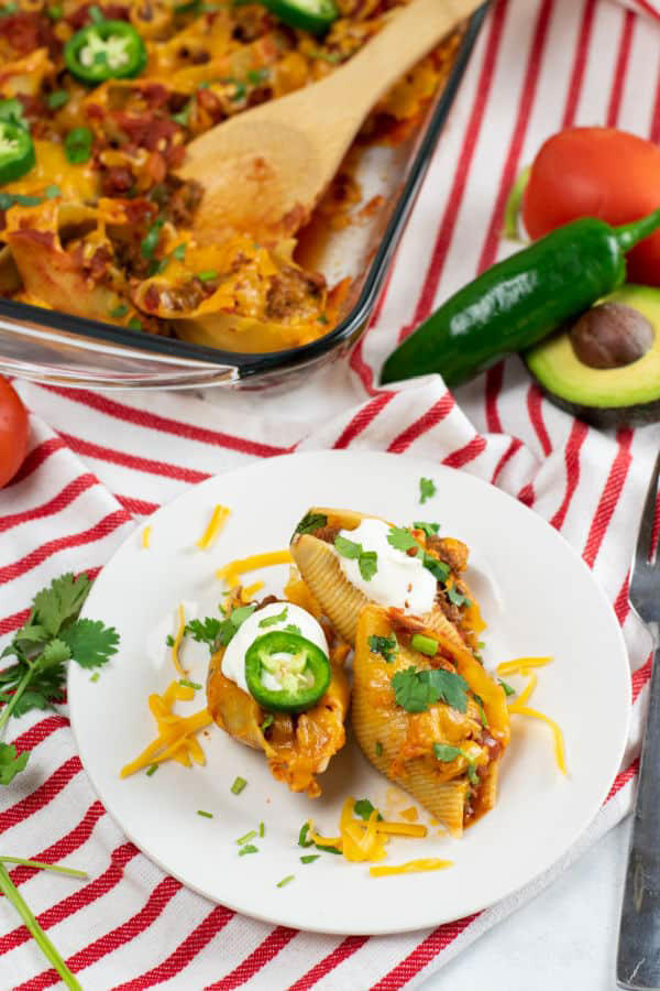 Taco Stuffed Shells