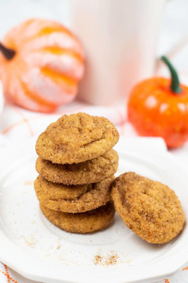 Pumpkin Snickerdoodle Cookies