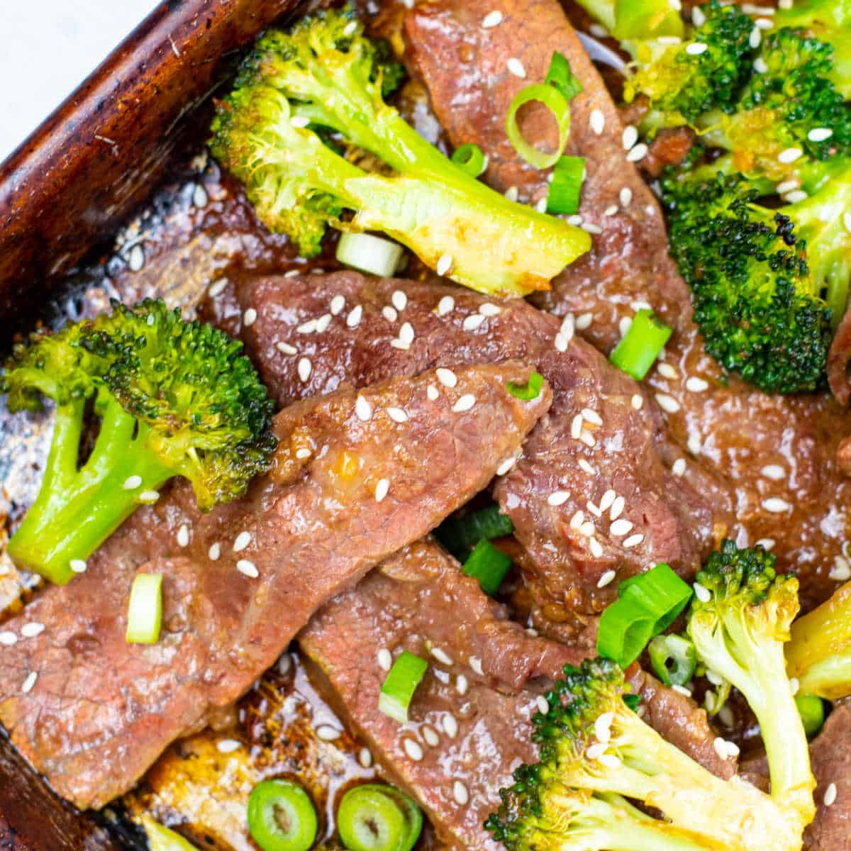 Sheet Pan Beef and Broccoli