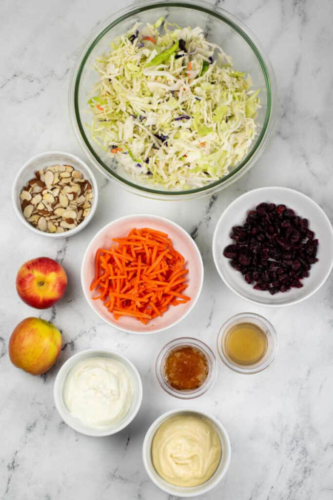 Cranberry Apple Coleslaw