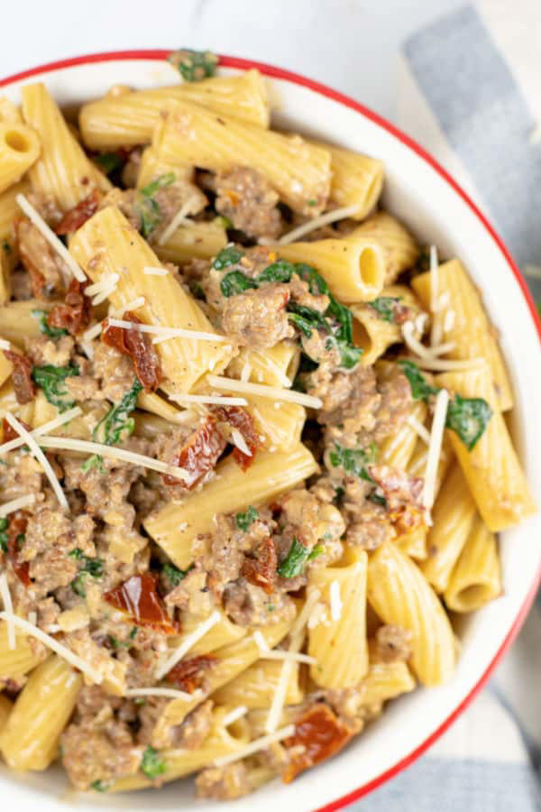 Creamy Italian Sausage Pasta