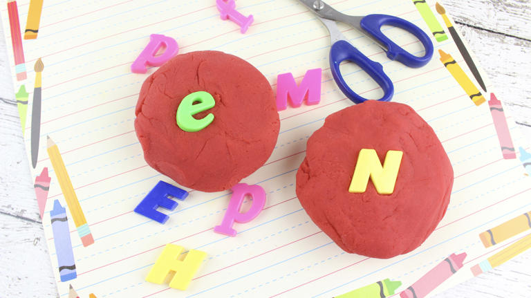Make This DIY Red Apple Playdough (It Smells Like Apples Too!)