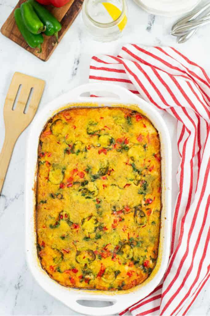 Layered Cornbread Casserole
