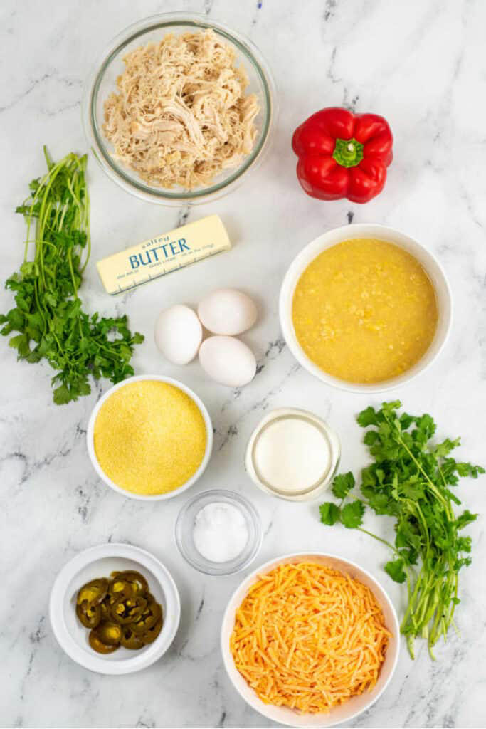 Layered Cornbread Casserole