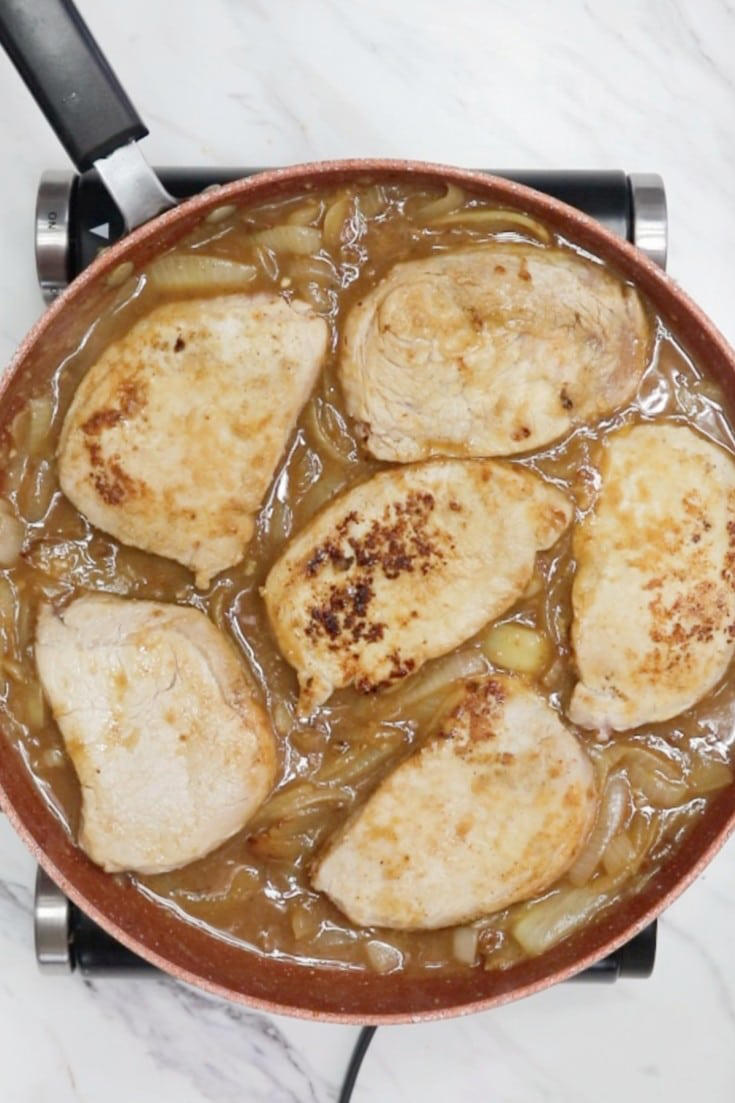 French Onion Pork Chops