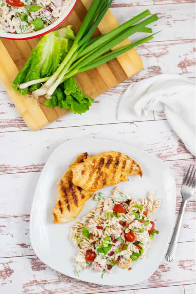 BLT Ranch Pasta Salad