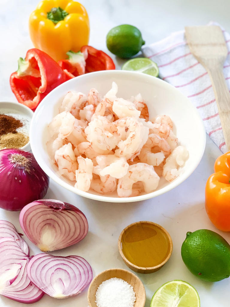 Chili Lime Shrimp Tacos - Sheet Pan Dinner