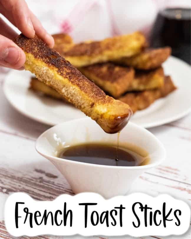 Homemade French Toast Sticks (Freezer Friendly)