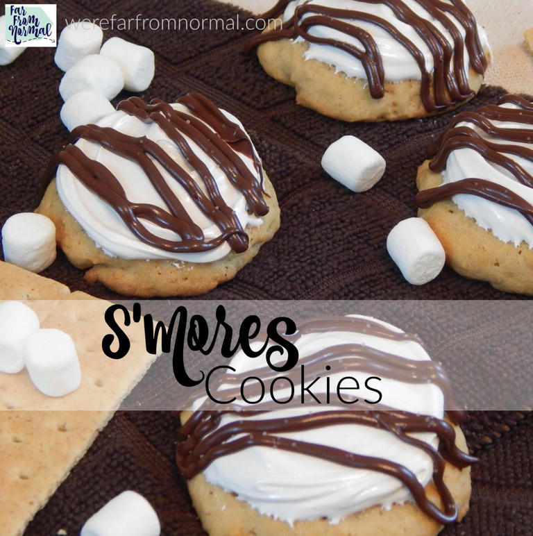 Gooey & Delicious S'Mores Cookies