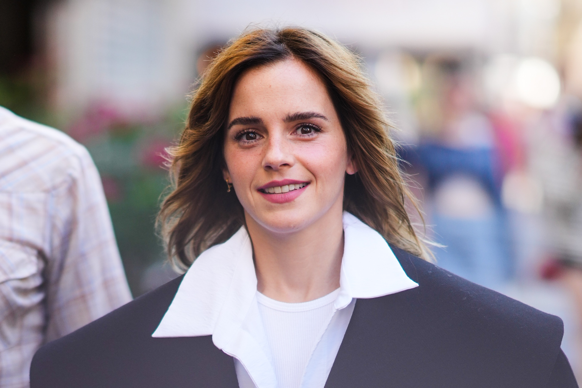 Belle journée pour Emma Watson