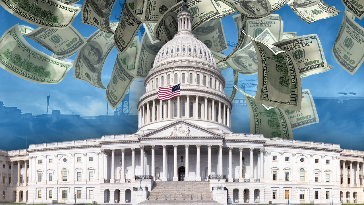 US budget deficit has widened by $109B from a year ago despite influx ...