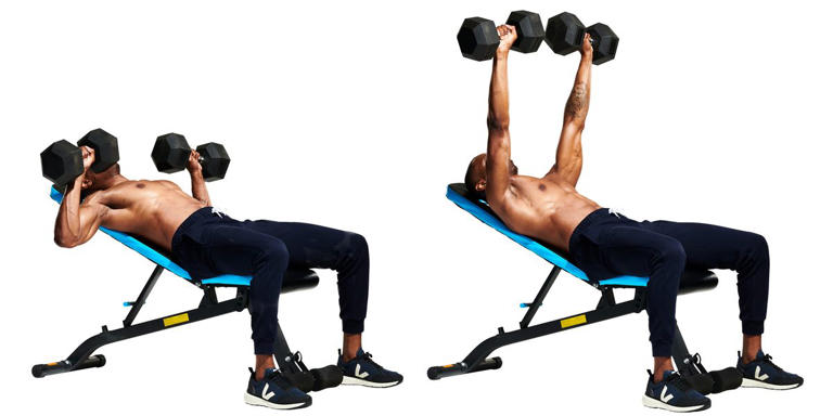 How to Do the Incline Dumbbell Press & Which Angle Is Best to Supersize ...